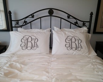 Rocking Chair Monogram Decals Set of 2