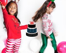 Popular items for candy cane leggings on Etsy