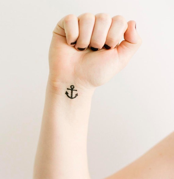 4 petite ancre tatouages temporaires SmashTat 4 petite ancre tatouages temporaires SmashTat