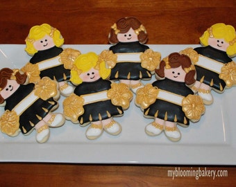 Cheerleading cookies | Etsy