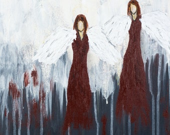 Angel wings print | Etsy