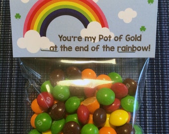 Rainbow favor bags | Etsy