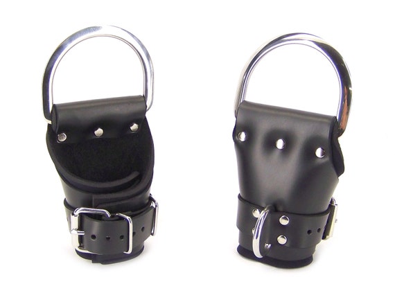 The Multi-Cuff Leather Wrist Suspension Cuffs mature