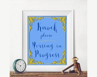 Breastfeeding sign | Etsy