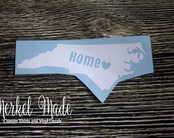 North carolina decal | Etsy