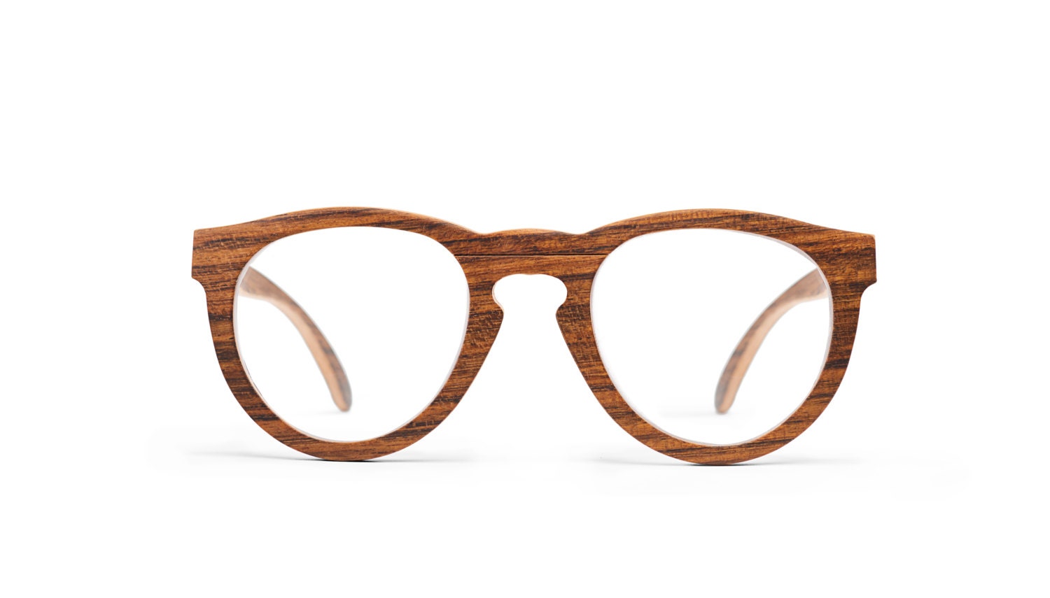 Wooden Reading Eyeglasses Handmade Wood Eyewear Rx Wooden