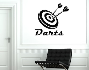 Dart decal | Etsy