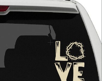 Thorns crown decal | Etsy