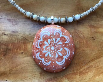 Rust colored stone | Etsy