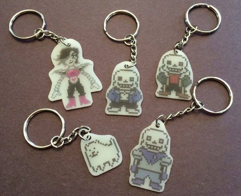 Undertale Keychains