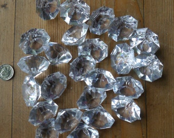 Plastic diamonds | Etsy