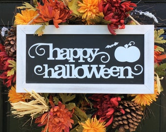 Unique happy halloween sign related items | Etsy