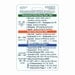 Lab Values Badge Pocket Card Reference Vertical for Nurse