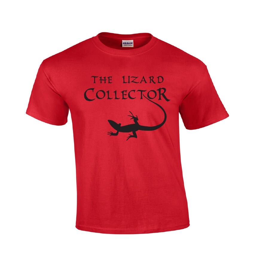 The Lizard Collector Lizard T-shirt Lizard Tee Shirt