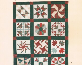 Unique quilt block template related items | Etsy