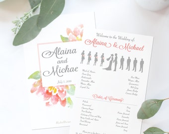 Wedding Invitations & Illustrated Portraits by BlushedDesign