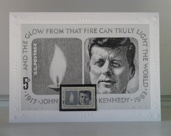 John kennedy stamps | Etsy
