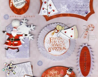 3d christmas card | Etsy