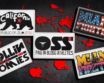 Unique bjj patches related items | Etsy