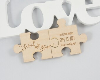 Puzzle invitation | Etsy