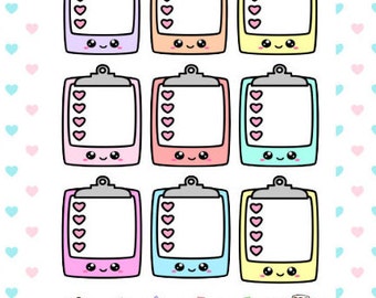 Clipboard clipart | Etsy