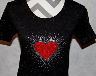 Sparkle shirt | Etsy