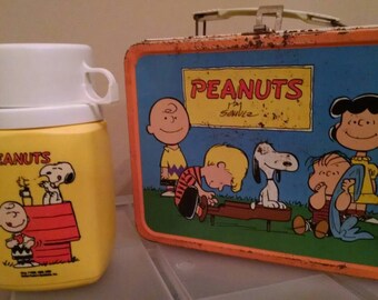 Snoopy lunch box | Etsy