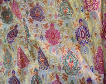 Banarasi fabric | Etsy