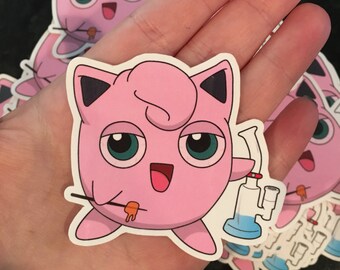 Unique weed stickers related items | Etsy