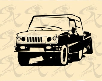 Jeep dxf file | Etsy