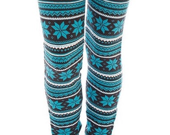 Snowflake tights | Etsy