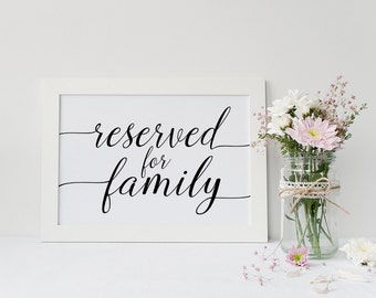 Reserved for family | Etsy