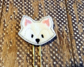 Felt fox pin | Etsy