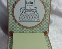 Unique post it note holder related items | Etsy