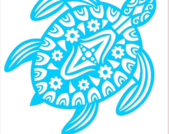 Marine life decal | Etsy