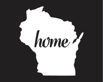 Wisconsin sticker | Etsy