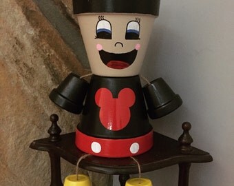 Flower pot people | Etsy