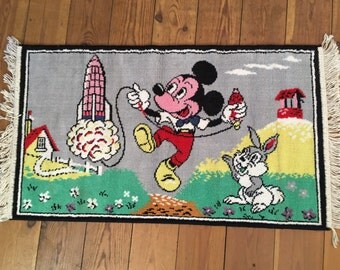 Mouse rug | Etsy
