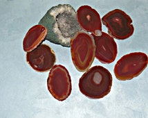 Popular items for agate knobs on Etsy