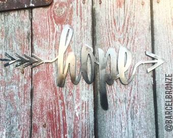 Metal wall words | Etsy