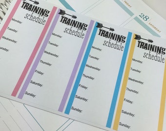 Workout stickers | Etsy