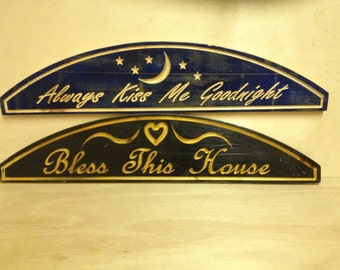 Over the door signs | Etsy