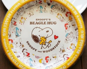 Snoopy plates | Etsy