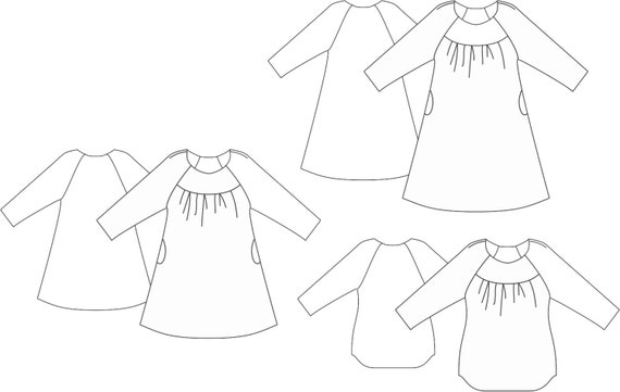 Odacier Ann Carolyn smock pattern review by Accacia