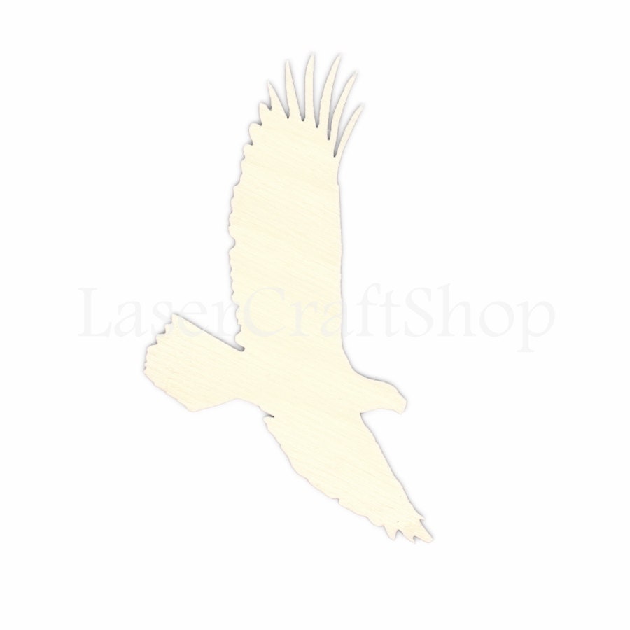 2 34 Eagle Wooden Cutout Shape Silhouette Gift