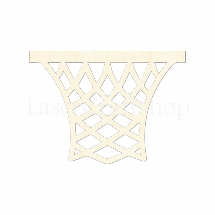 2 34 Basketball Hoop Wooden Cutout Shape