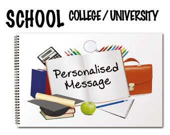 Unique school photo album related items | Etsy