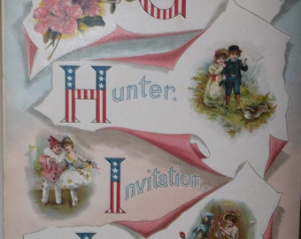 Victorian alphabet | Etsy