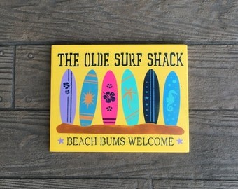 Beach shack sign | Etsy