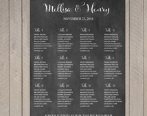 Popular items for table assignment on Etsy